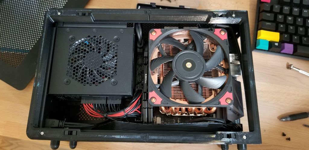 Dan A4 SFX (V4+) CPU & GPU Spacer (+16, 18, 20mm) for coolers up to (64 ...