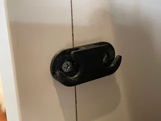 IKEA Hemnes shoe cabinet drawer hinge by Deligent | Download free STL model | Printables.com