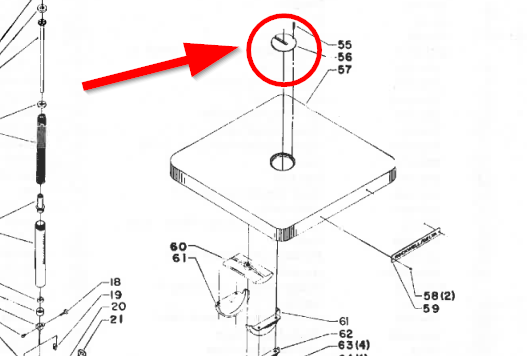 Rockwell 24" Scroll Saw Table Insert by apopticon | Download free STL ...