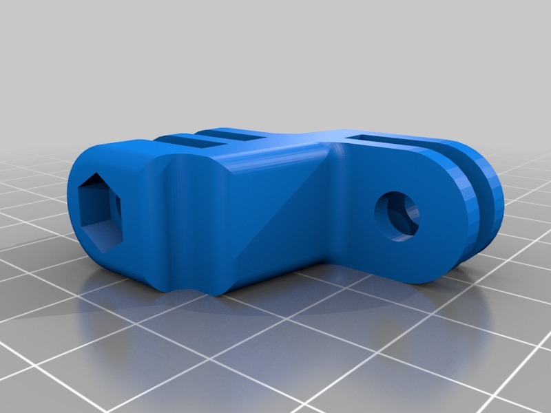 GoPro Center Lens Mount & Adapter by j0ckinjz | Download free STL model ...