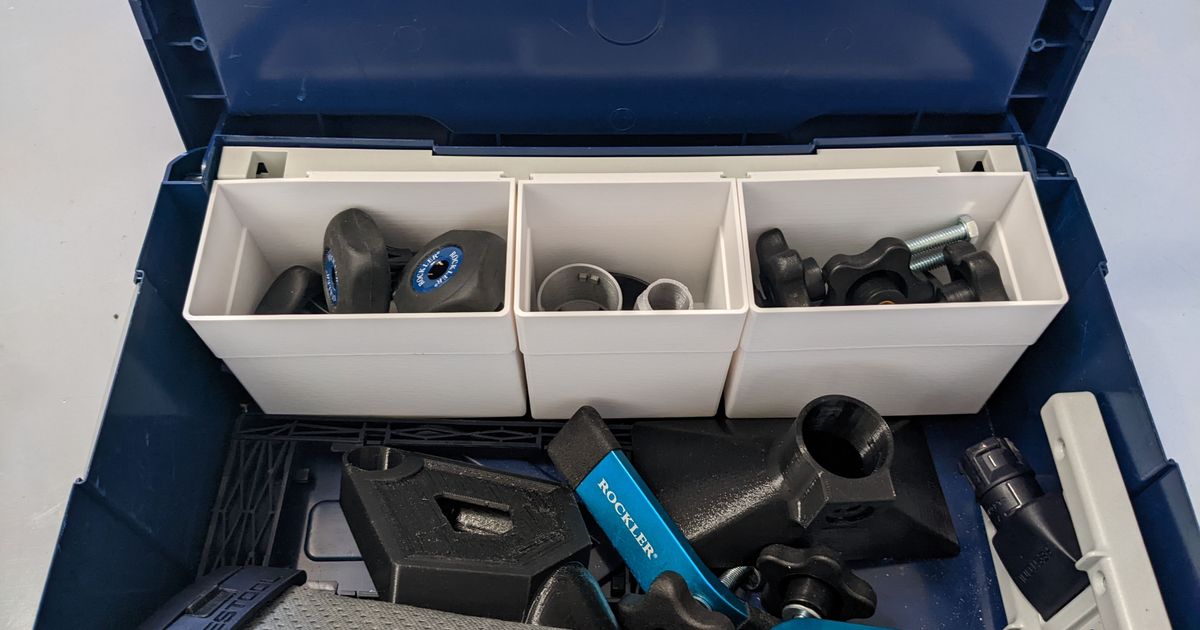 Parametric Festool Systainer Box by gwendal | Download free STL model ...