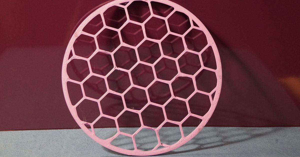 Round Fan Guard 120 mm by BlackFury | Download free STL model ...