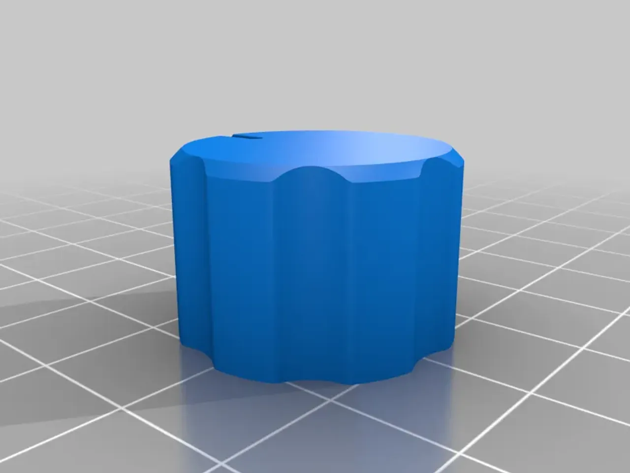 Large Potentiomer Knob by DraftYeti | Download free STL model ...