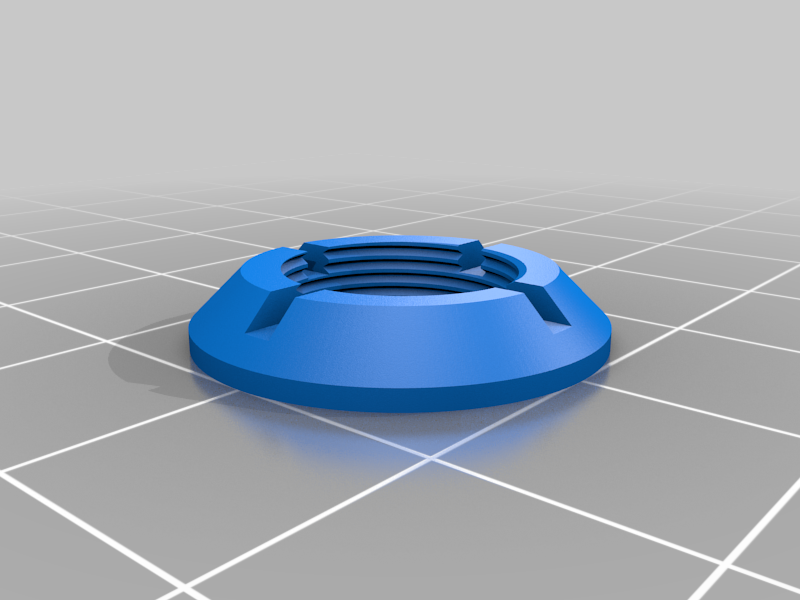 TC Electronic Style Footswitch Nut by DraftYeti | Download free STL ...