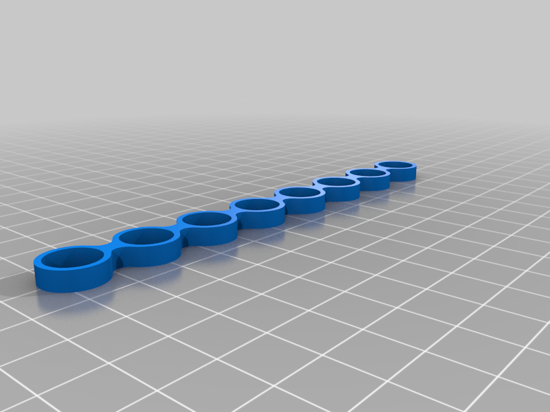 AA / AAA Battery Holder Chain by DraftYeti | Download free STL model ...