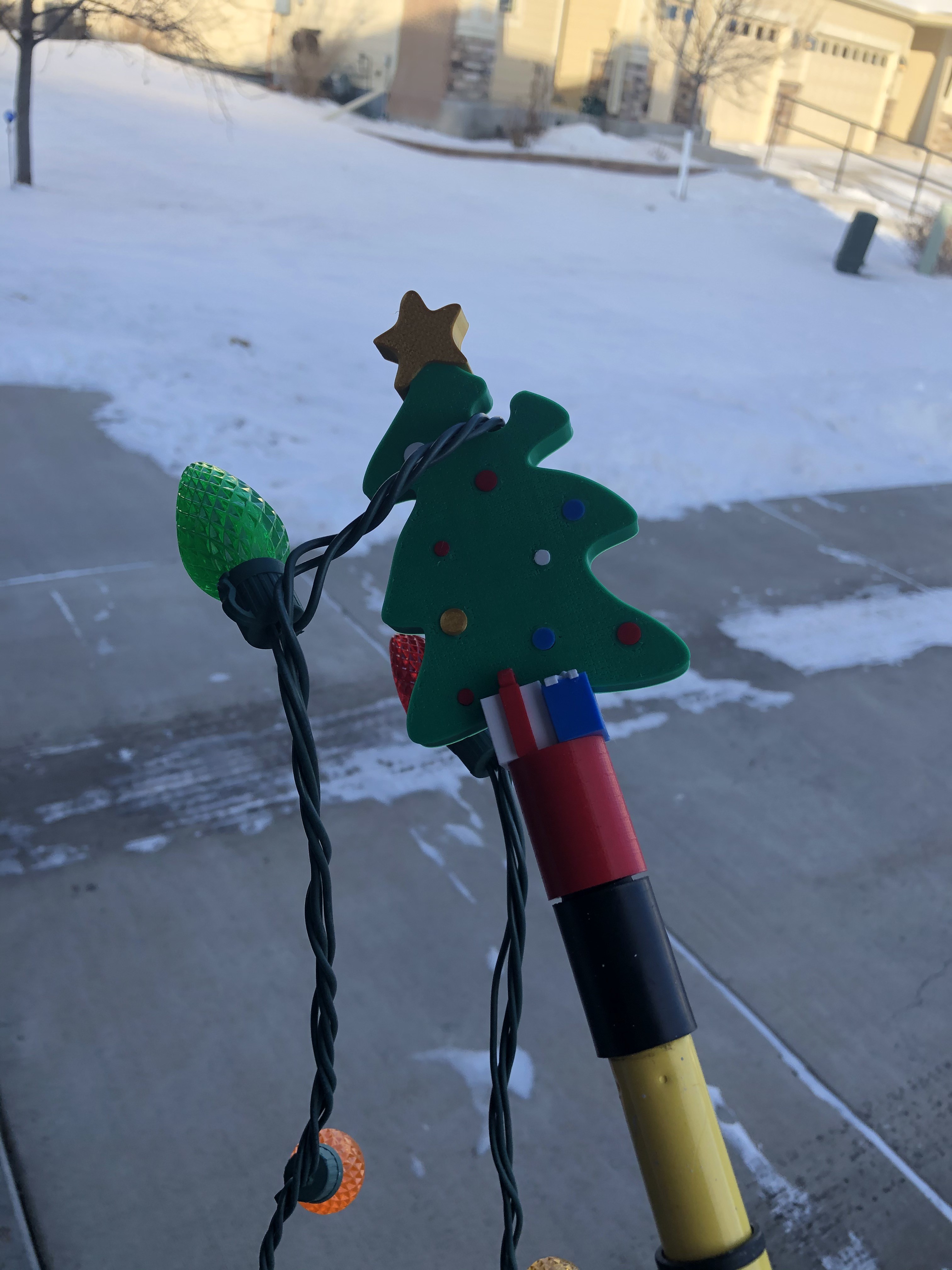 Christmas Light Helper/Hanger - Pole Hook by JasonB | Download free STL ...