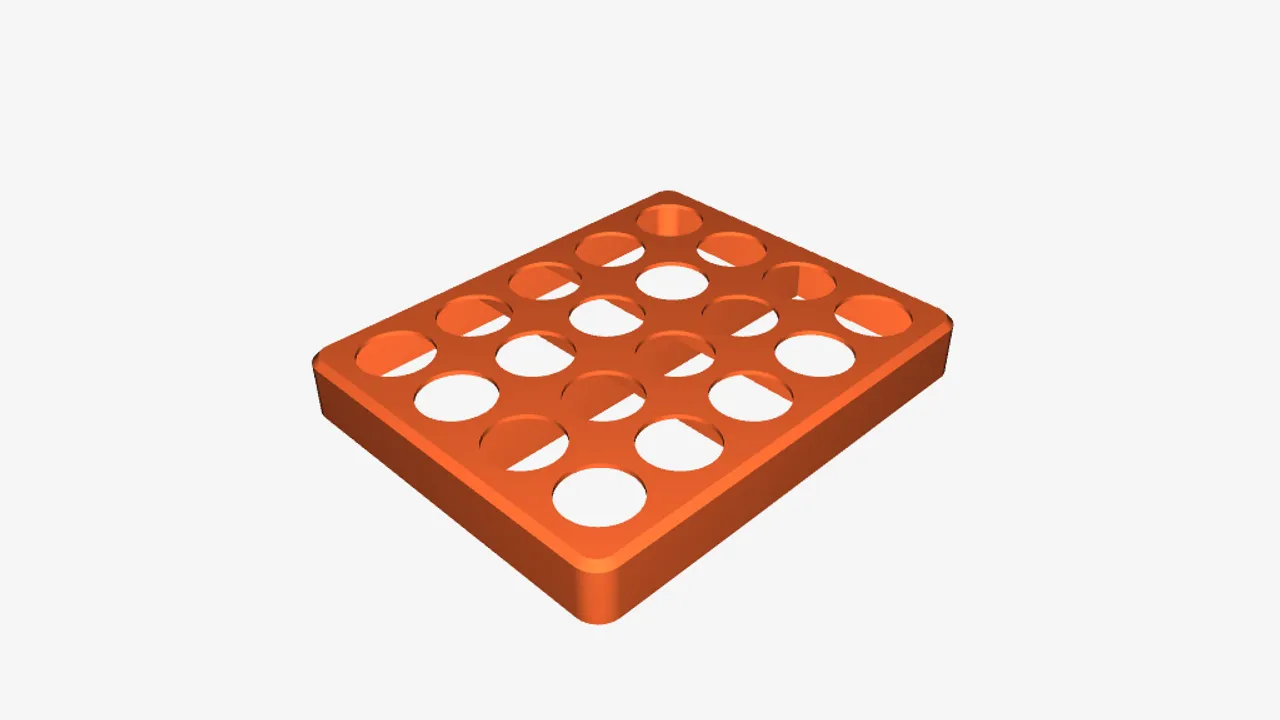 ER32 Collet Rack by Mr-J | Download free STL model | Printables.com