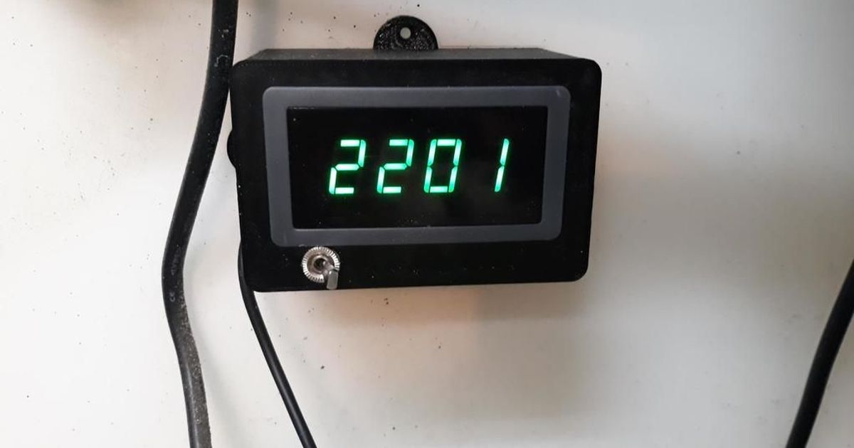 Lathe RPM meter by Kisssys | Download free STL model | Printables.com