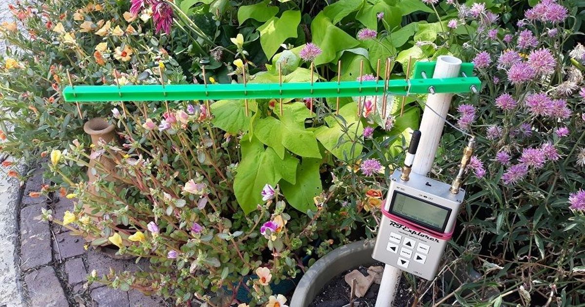 2.4 ghz 12 element Yagi Quick build by Kisssys | Download free STL ...