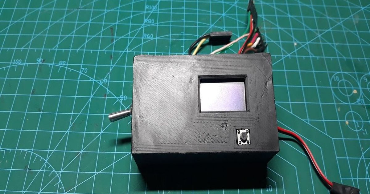 Box for Lolin ESP32 with OLED by Kisssys | Download free STL model ...