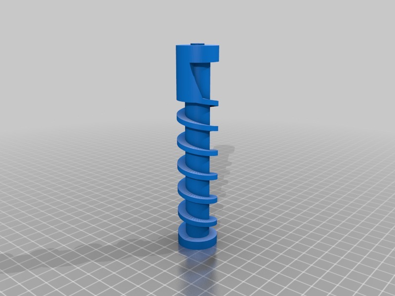 Powder Auger by Kisssys | Download free STL model | Printables.com