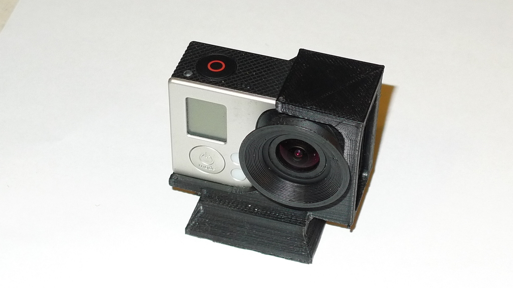 GoPro3 Tripod mount by Kisssys | Download free STL model | Printables.com