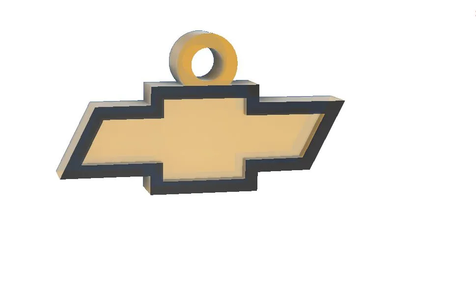 Chevy Keyring Fob by Tom Anderson (The Real NEO) | Download free STL ...