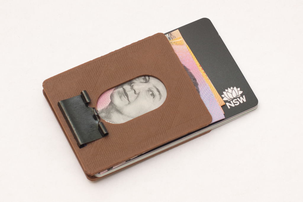 Binder Clip Wallet - Very slim and secure by sperm | Download free STL ...