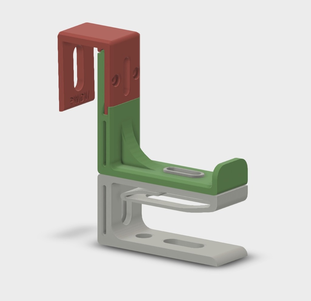 Modular Hook For Helmets and Things by Borderbox | Download free STL ...