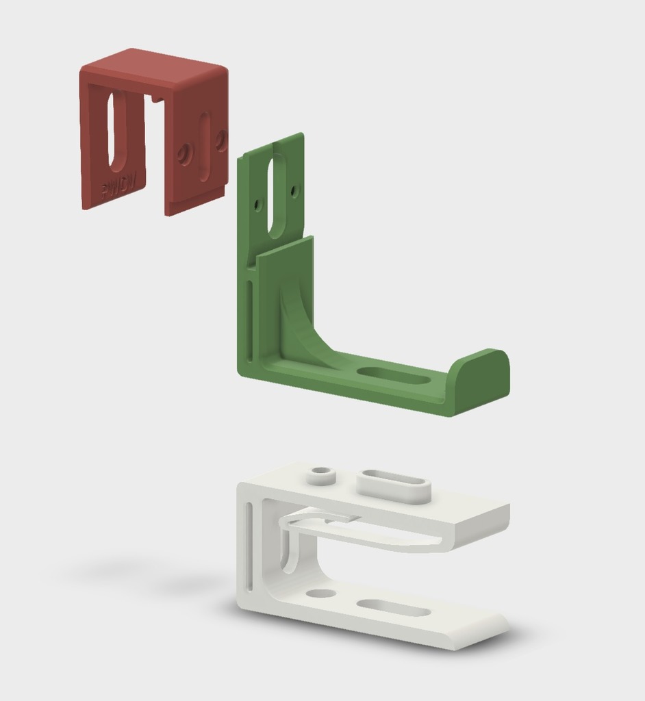 Modular Hook For Helmets and Things by Borderbox | Download free STL ...