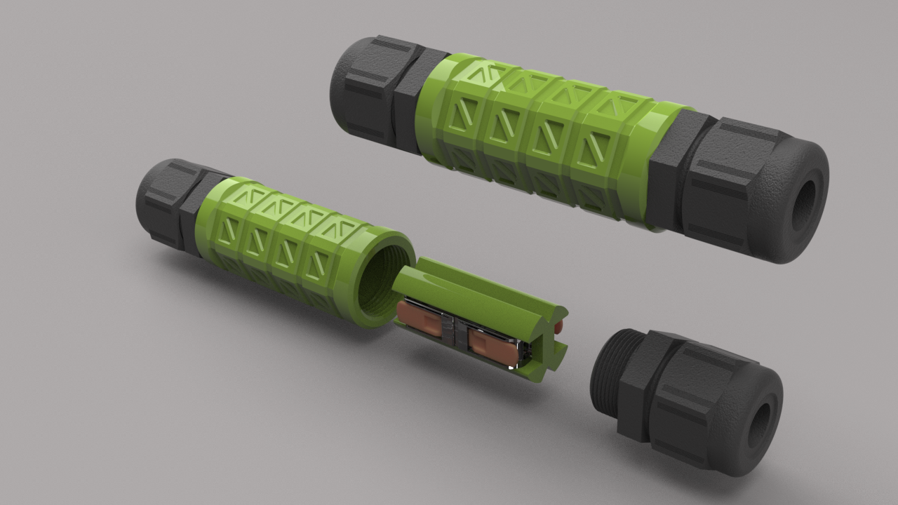 WAGO wateproof connectors and Storage box by corteXcrank | Download ...
