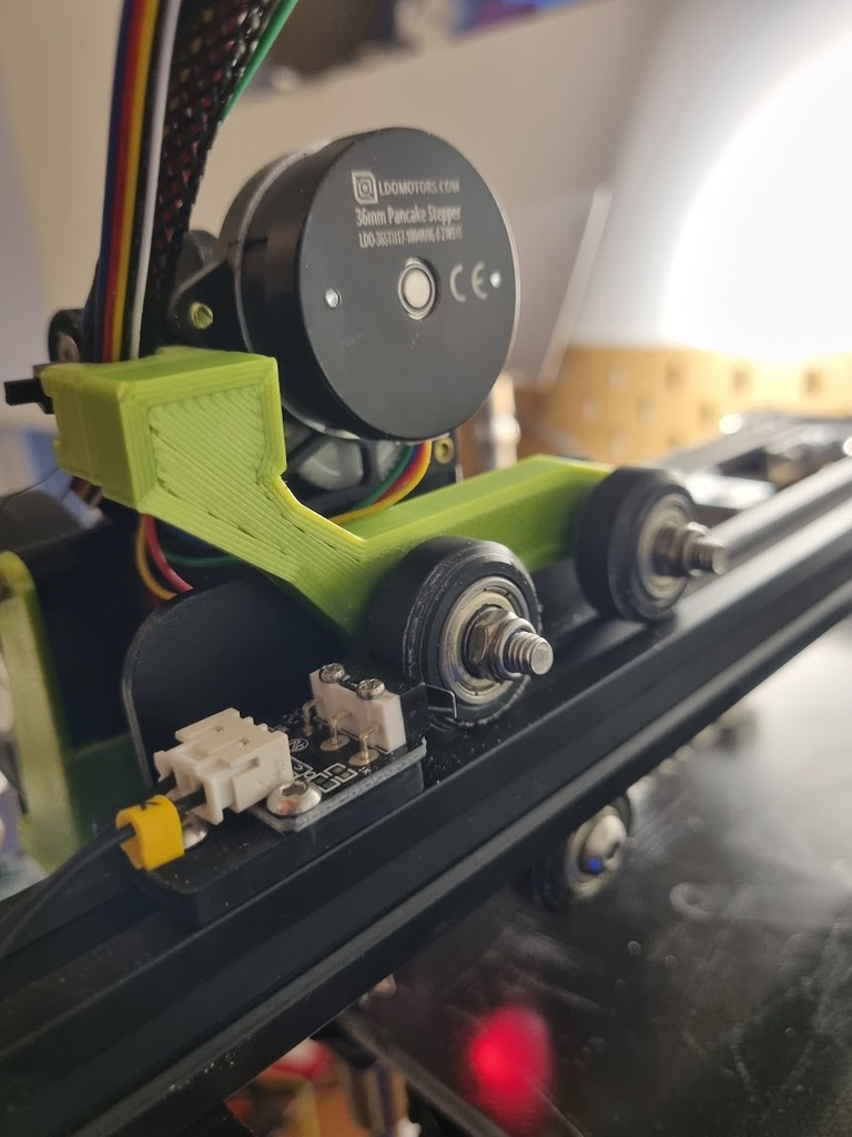 Ender 5 pro herome sherpa mini print head strain relief by karosass1 ...