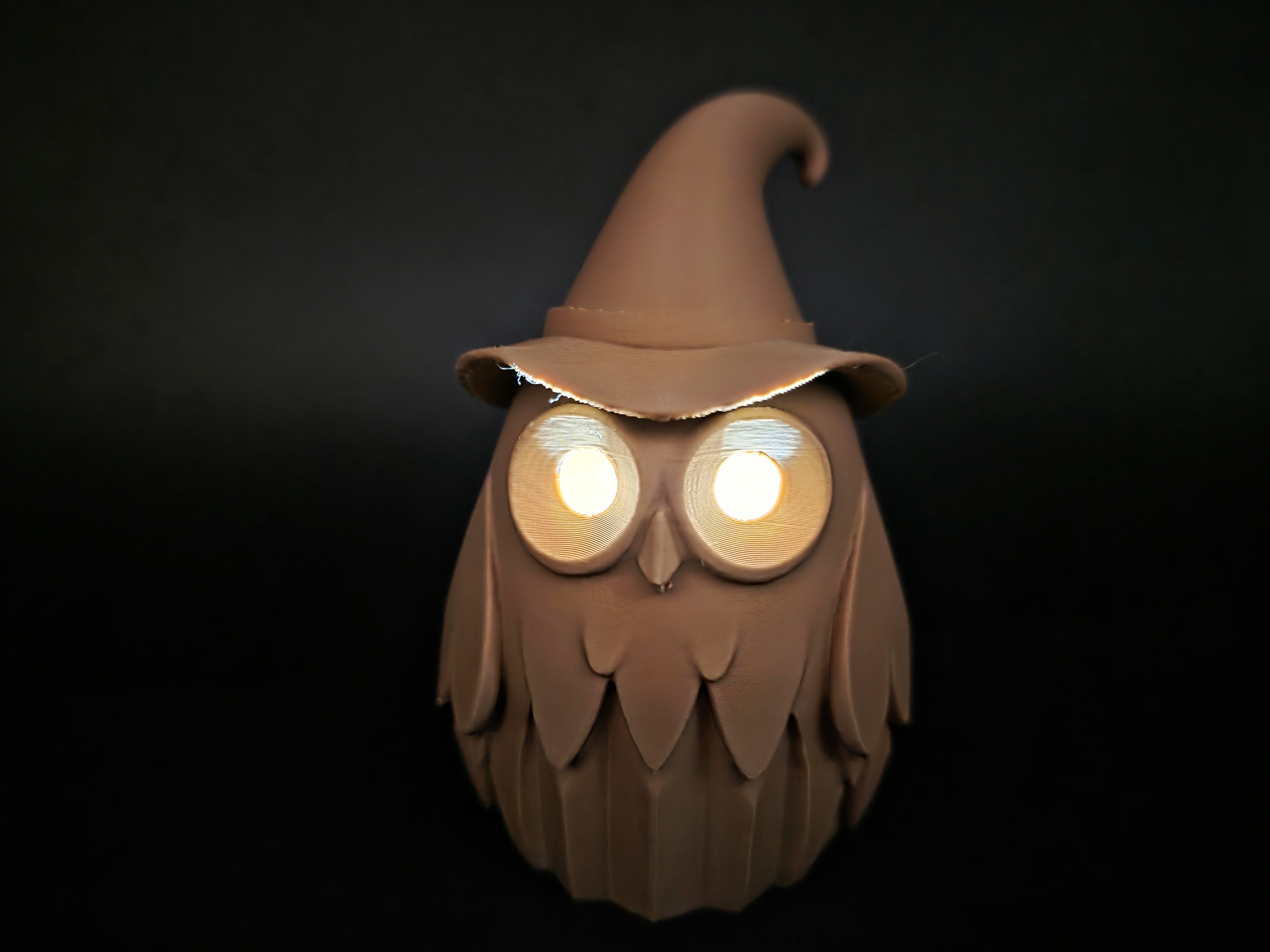 Witch Owl LED Tea Light Cover by Triple G Workshop | Download free STL ...