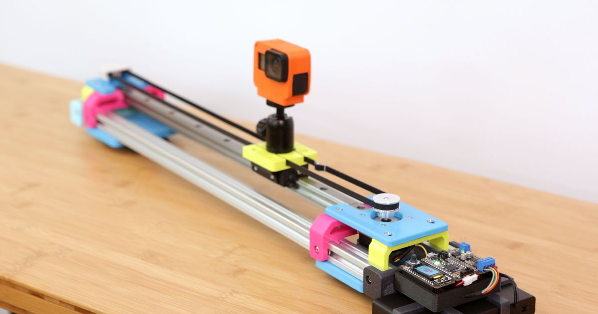 CircuitPython Camera Slider by Adafruit | Download free STL model ...