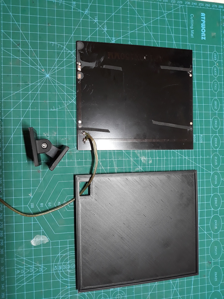 Solar Panel Post Mount by Kisssys | Download free STL model ...