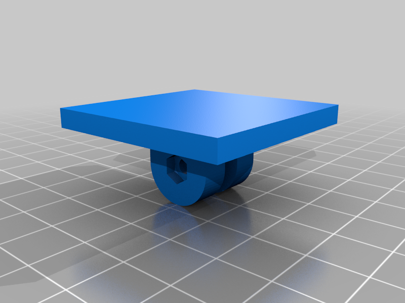 Solar Panel Post Mount by Kisssys | Download free STL model ...