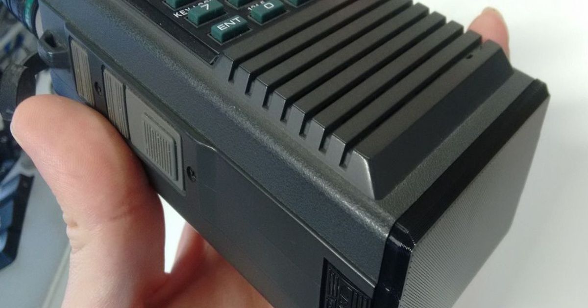 ICOM IC-A20 bottom cap by wavexx | Download free STL model | Printables.com