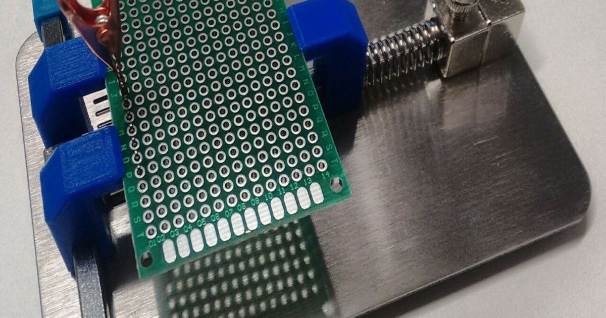 Superior clamps for PCB vise / "Support for mobile phone repair" by ...