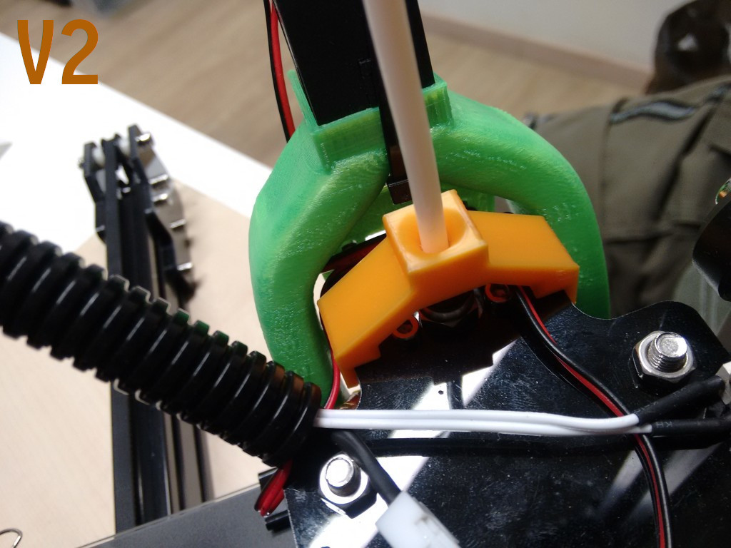 Bowden tube support clamp for Tevo Tarantula by wavexx | Download free ...