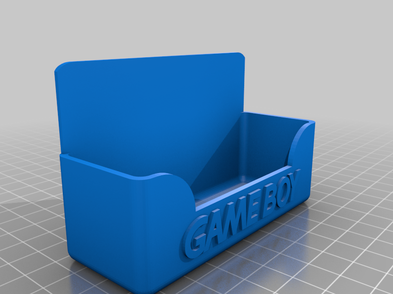 GameBoy Wall Mount by Rdw5e3 | Download free STL model | Printables.com