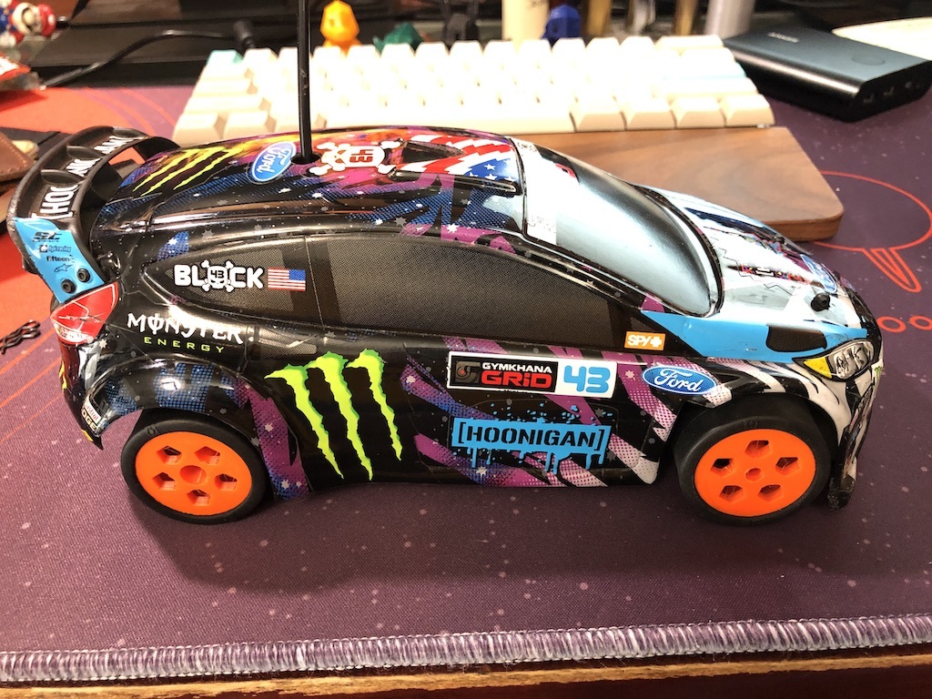 HPI Micro RS4 Front and Rear Wheels for D Compound Tires by Rdw5e3 ...
