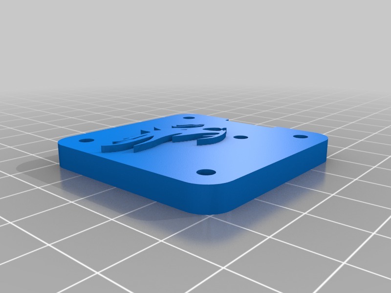 Creality X Axis Motor Cover with Ender Logo by mr_butlertron | Download ...