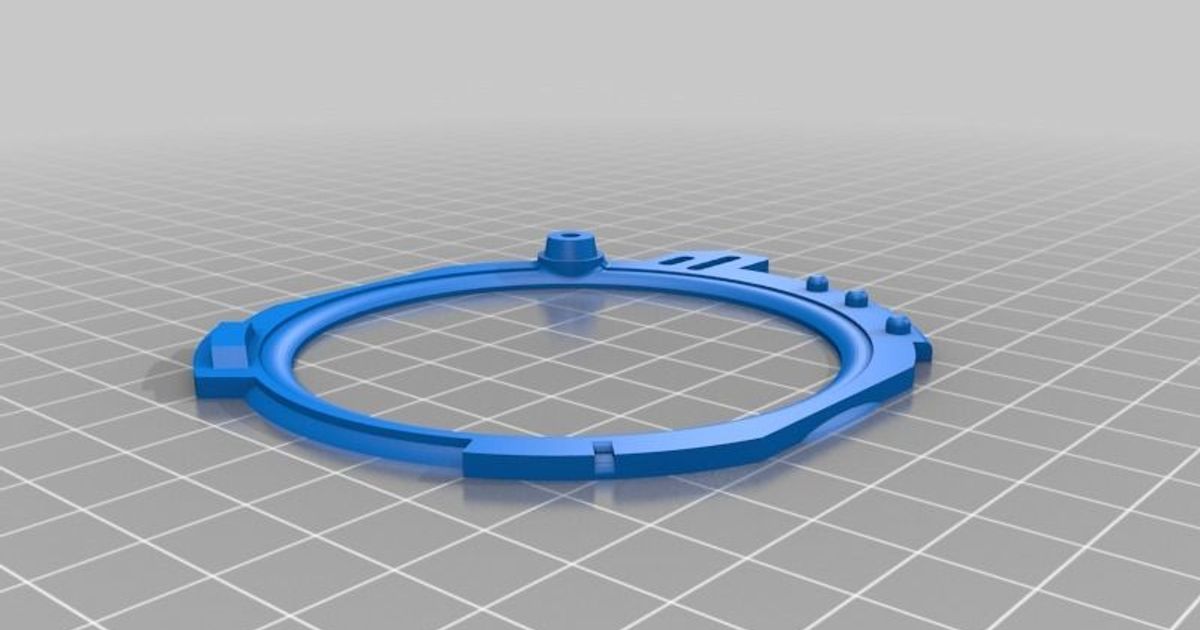 Holo Projector Ring by JamesR5D4 | Download free STL model | Printables.com