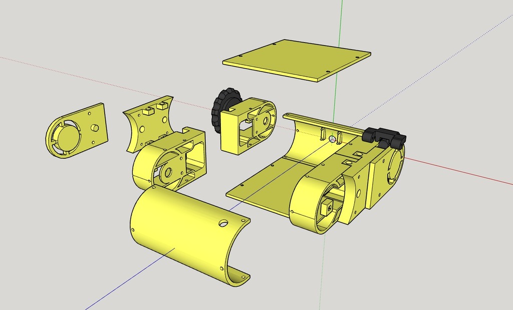 Rover platform by Nahuel | Download free STL model | Printables.com
