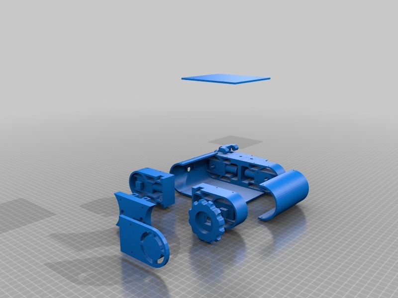 Rover platform by Nahuel | Download free STL model | Printables.com