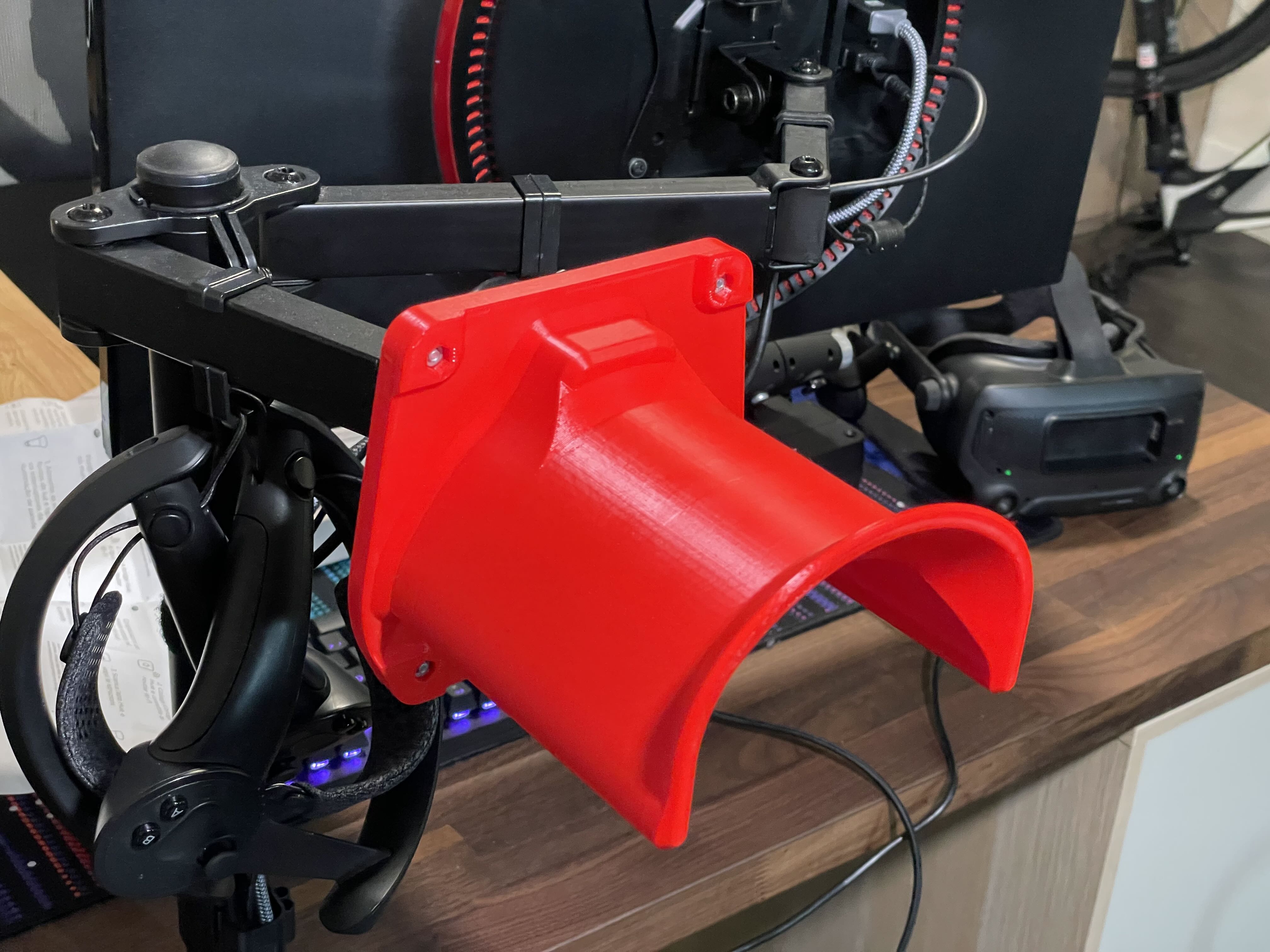 VR headset VESA 100 mount by Forest Katsch | Download free STL model ...