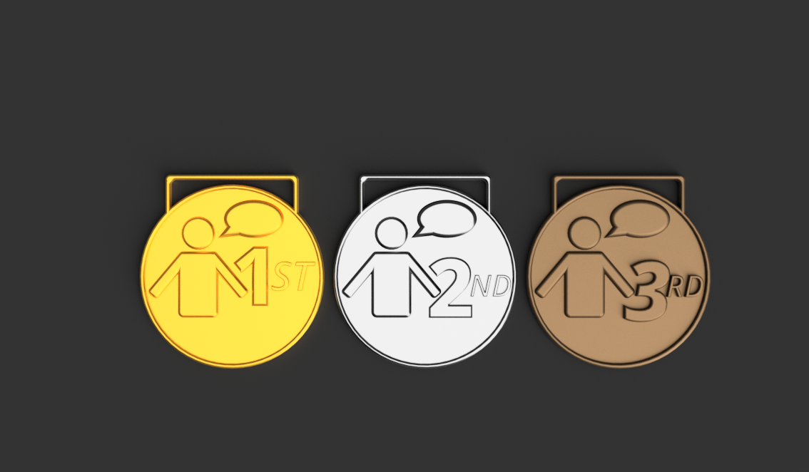 Speech and Debate Tournament Medals by RyanGuy | Download free STL ...