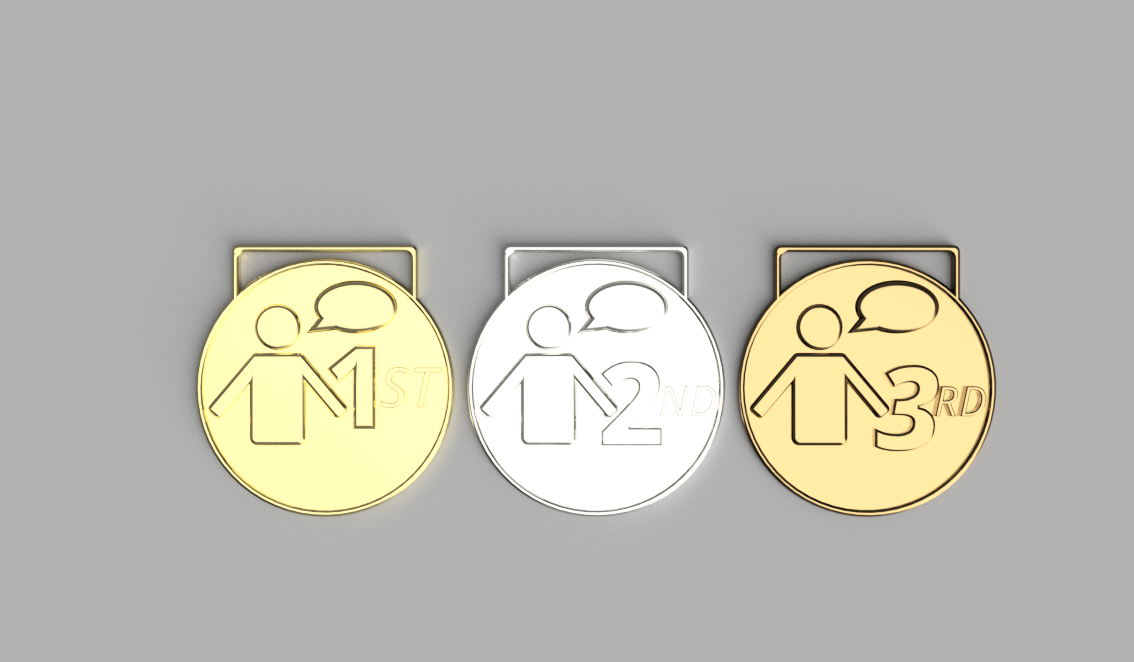 Speech and Debate Tournament Medals by RyanGuy | Download free STL ...