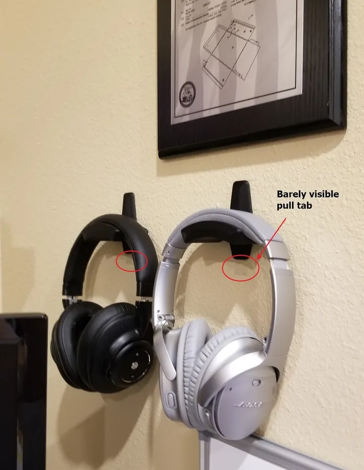 hand headset holder