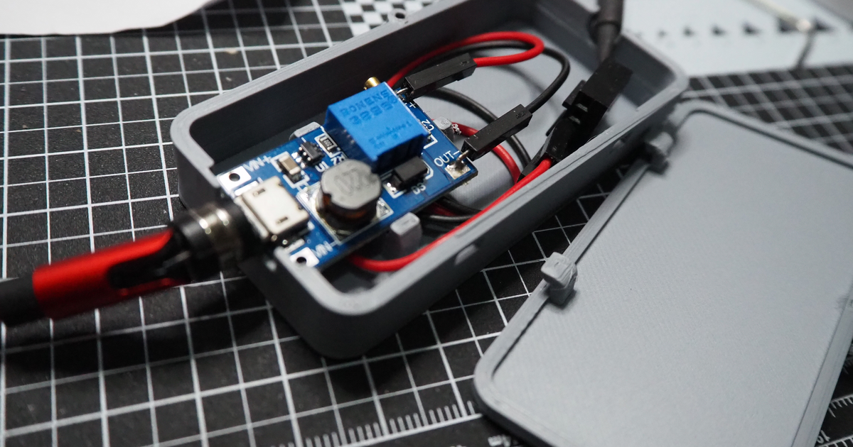 XY-016 Power Module Booster Case by Duhnel | Download free STL model ...