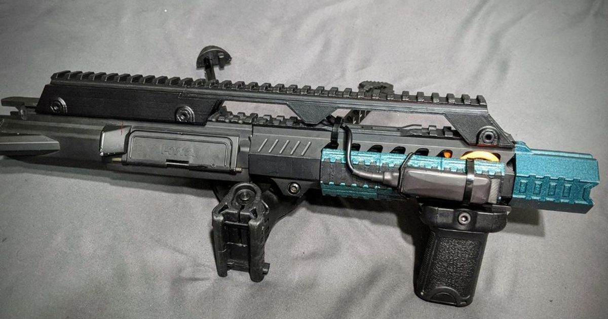 G36 Picatinny Carry Handle by Maverick0197 | Download free STL model ...