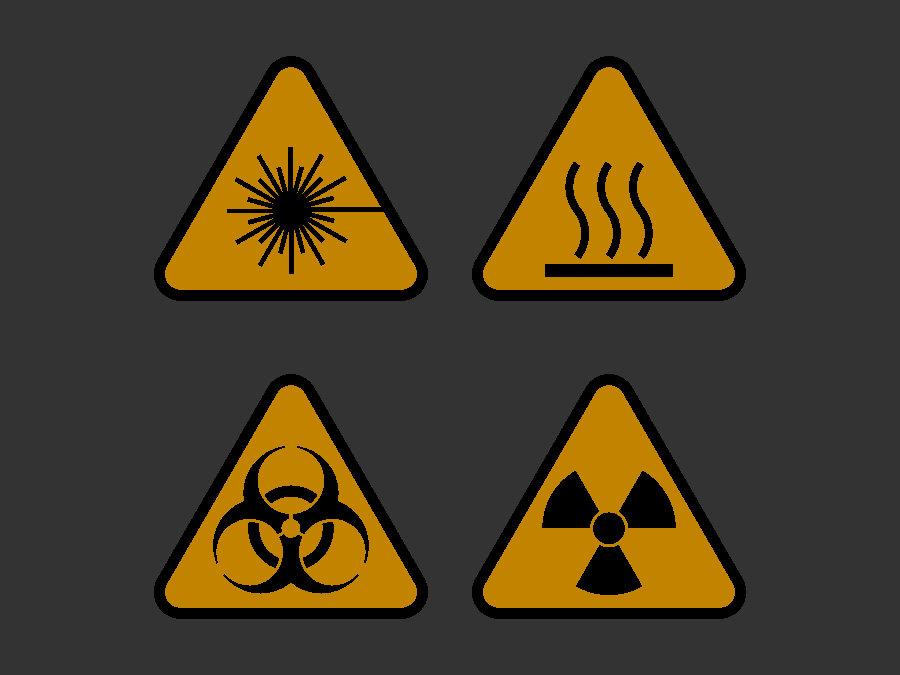 Hazard Signs by Jack | Download free STL model | Printables.com