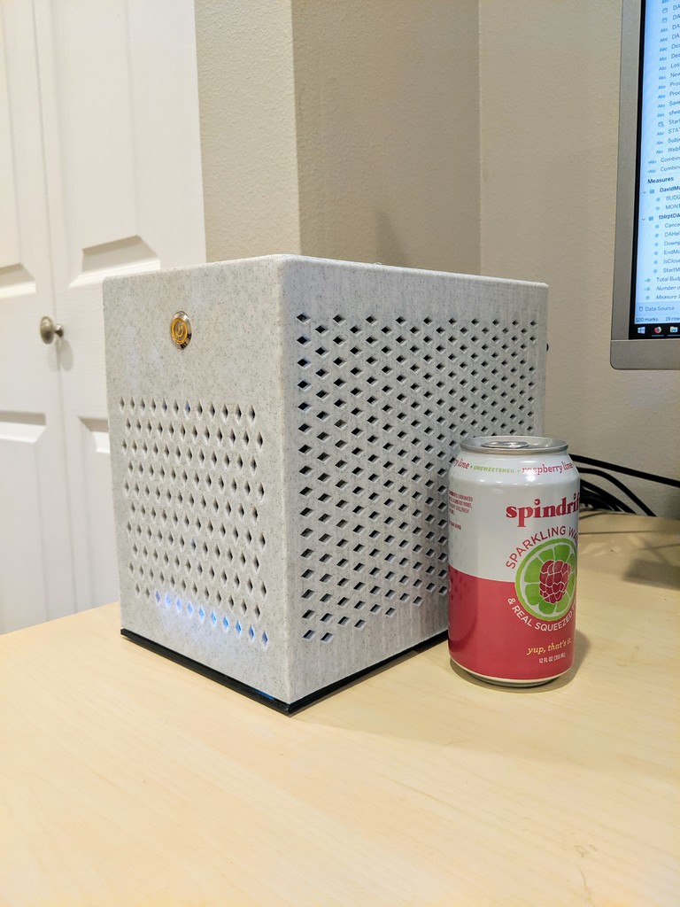 6.6L & 7.8L MINI-ITX SFF PC CASE by lightofhonor | Download free STL ...