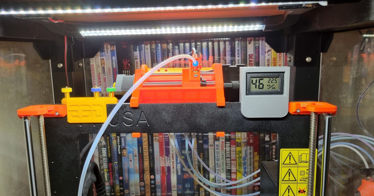 prusa mk3 humidity sensor holder by tictoc | Download free STL model ...