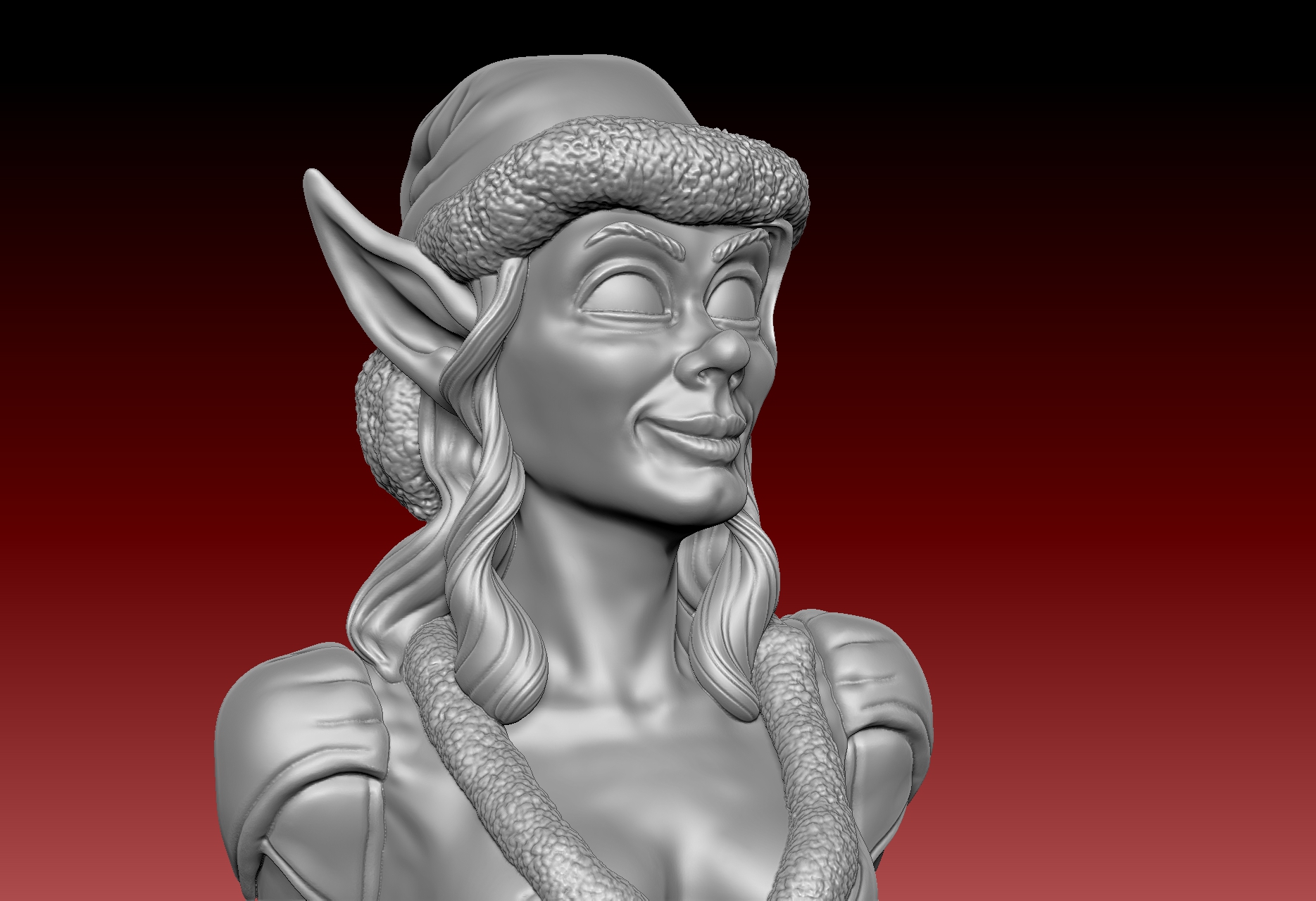 Christmas Elf statue by JS-studio | Download free STL model ...
