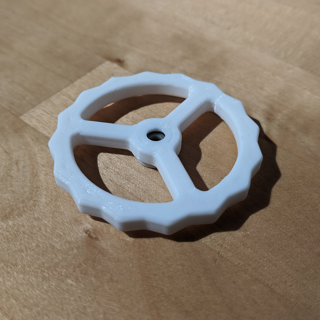 Bed leveling knob for M4 nuts by jk_printer | Download free STL model ...