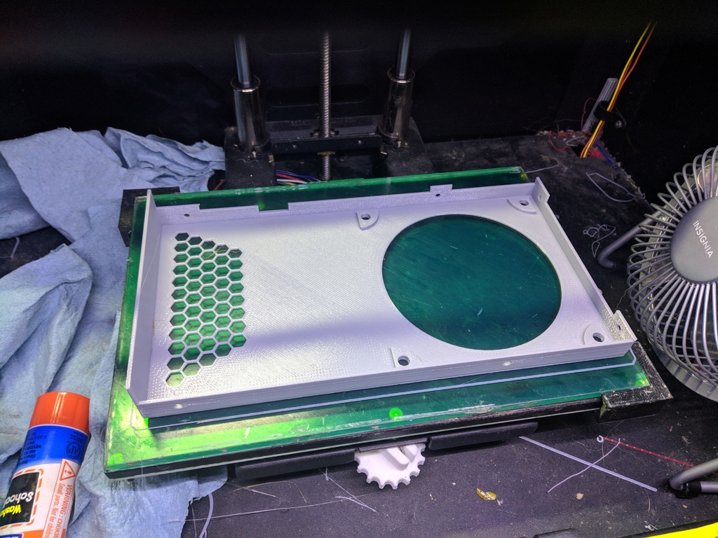 Mean Well SP-320-24 PSU 100mm Fan Cover by jslaker | Download free STL ...