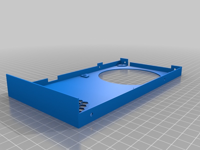 Mean Well SP-320-24 PSU 100mm Fan Cover by jslaker | Download free STL ...