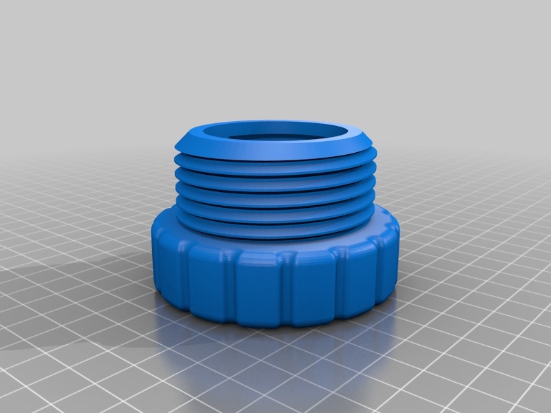 Telescoping PVC Collet - 1" to 1.5" by jslaker | Download free STL ...