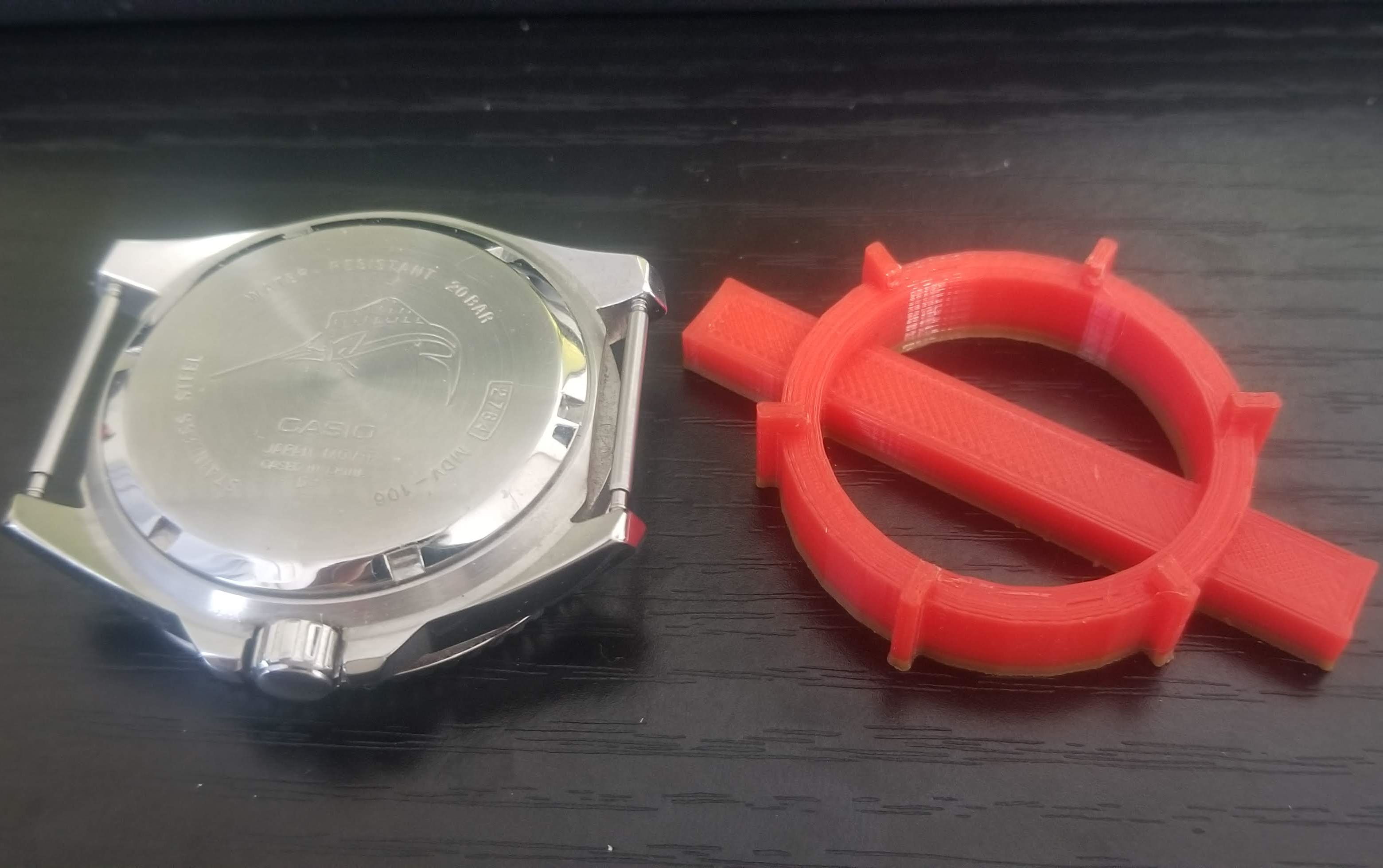 Customizable watch opener by Red Haniwa | Download free STL model ...